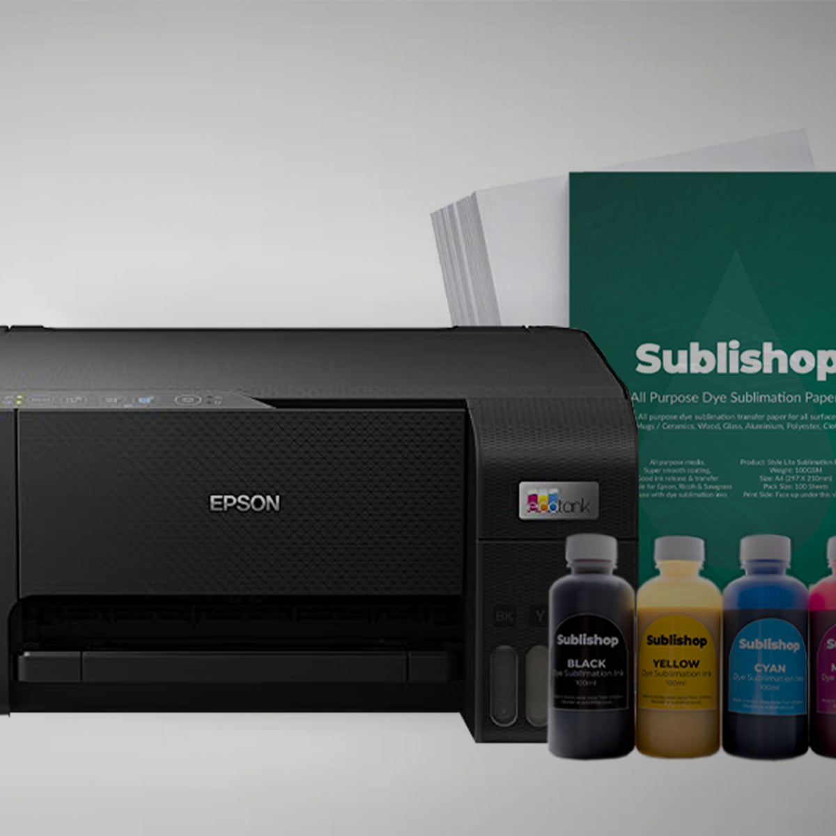 How To Set Up An Epson EcoTank Sublimation Printer On Windows ...